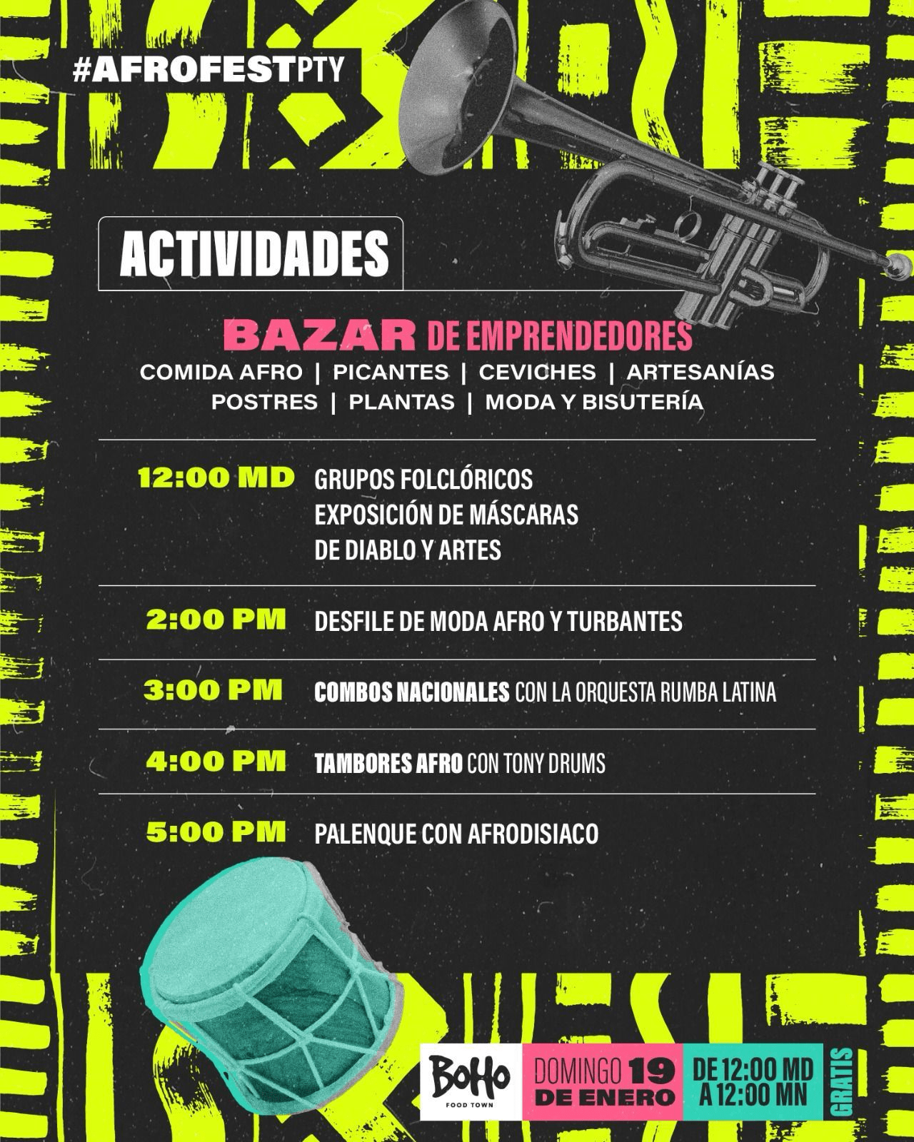 Afro Fest 2024: Celebra la riqueza cultural afrodescendiente en Panamá ...